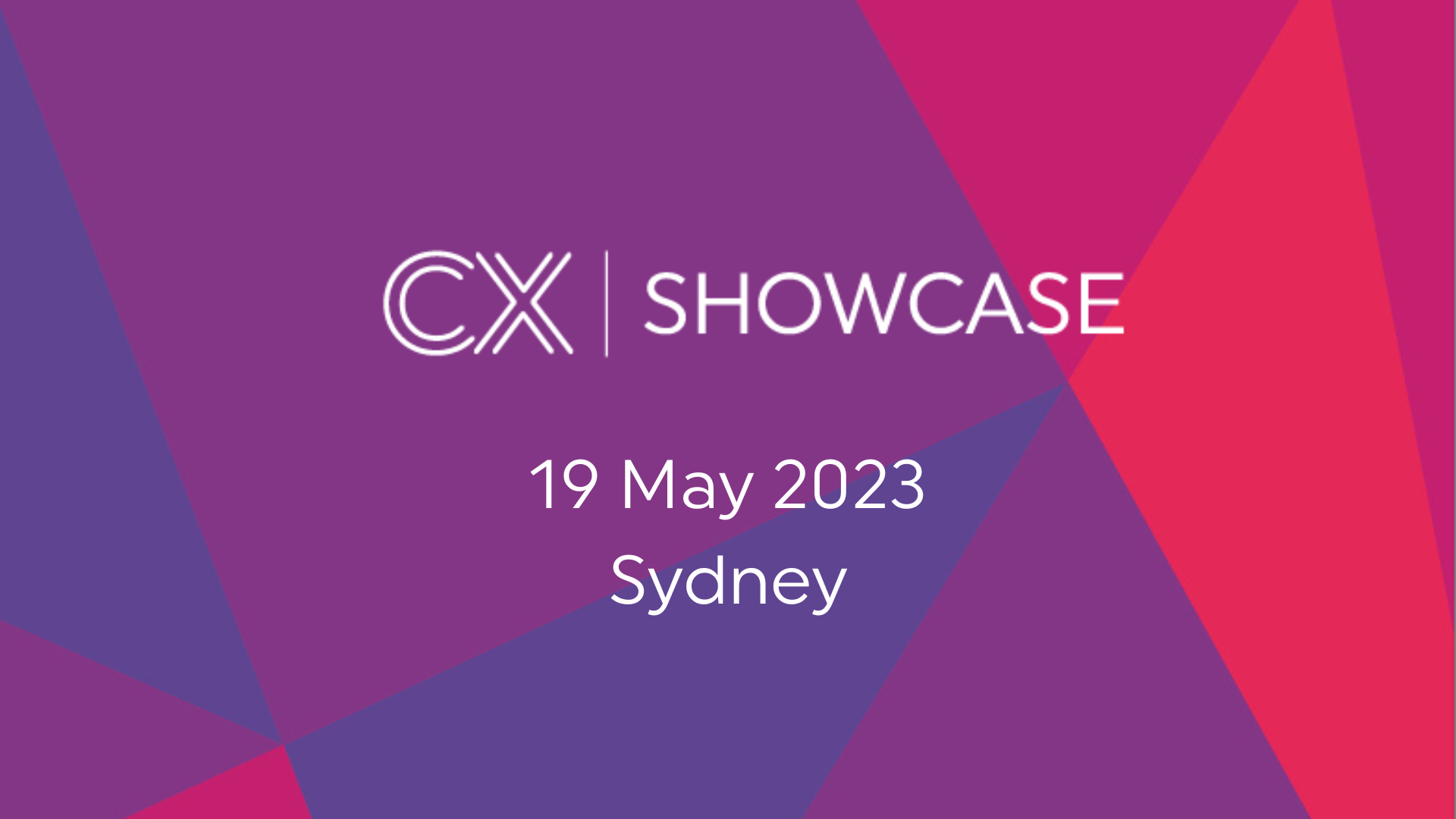 Customer Experience Showcase - Sydney, Australia - PCI Pal